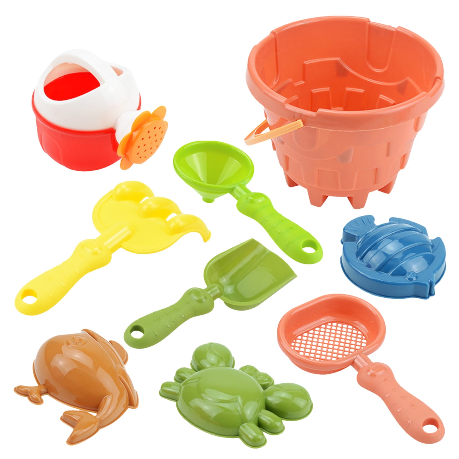 Matoen Sand Toys Beach Set, Sand Buckets, Shovels, Sand Sifters, Rakes ...