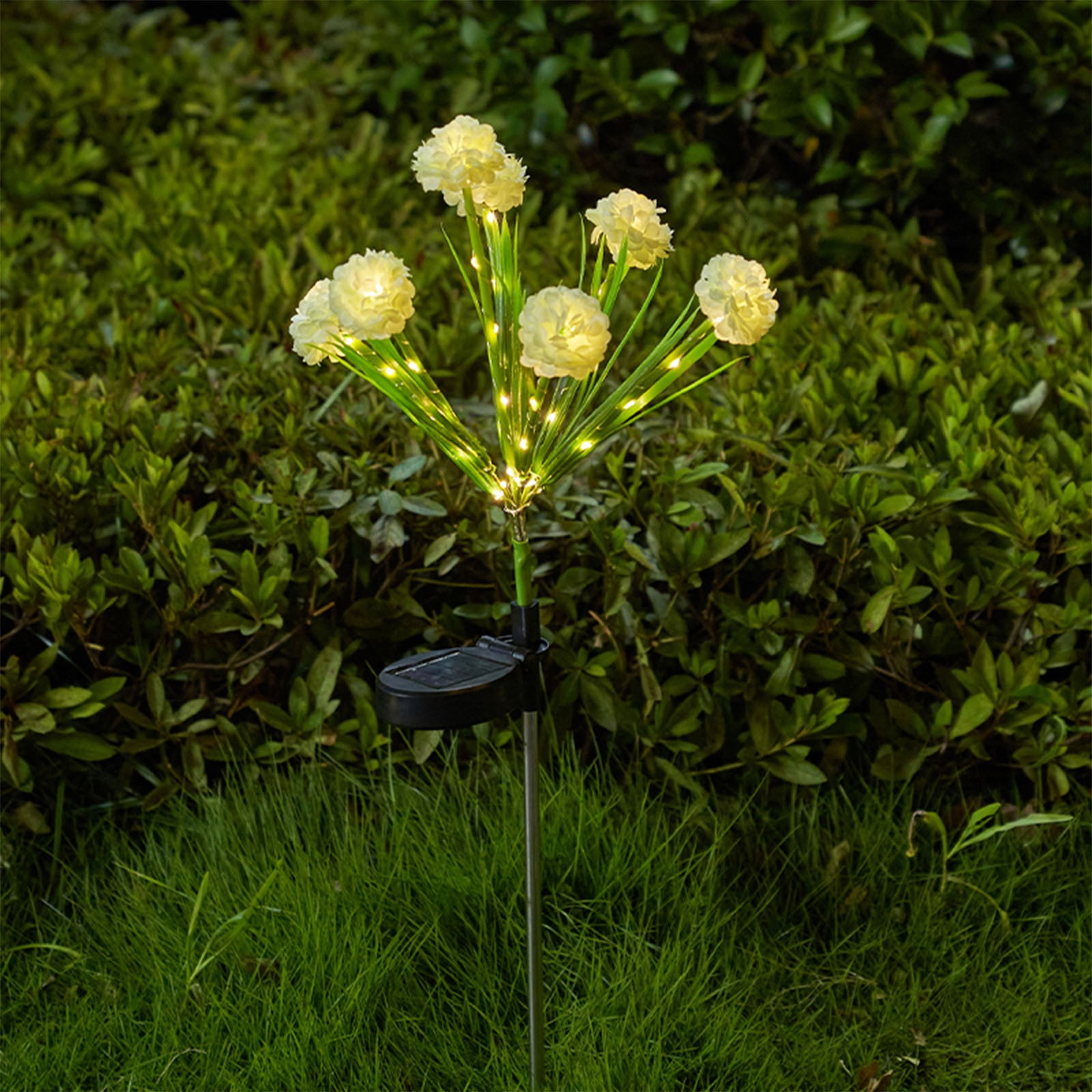 Matoen Solar Flower Lights - Waterproof Solar Garden Flower Lights with ...