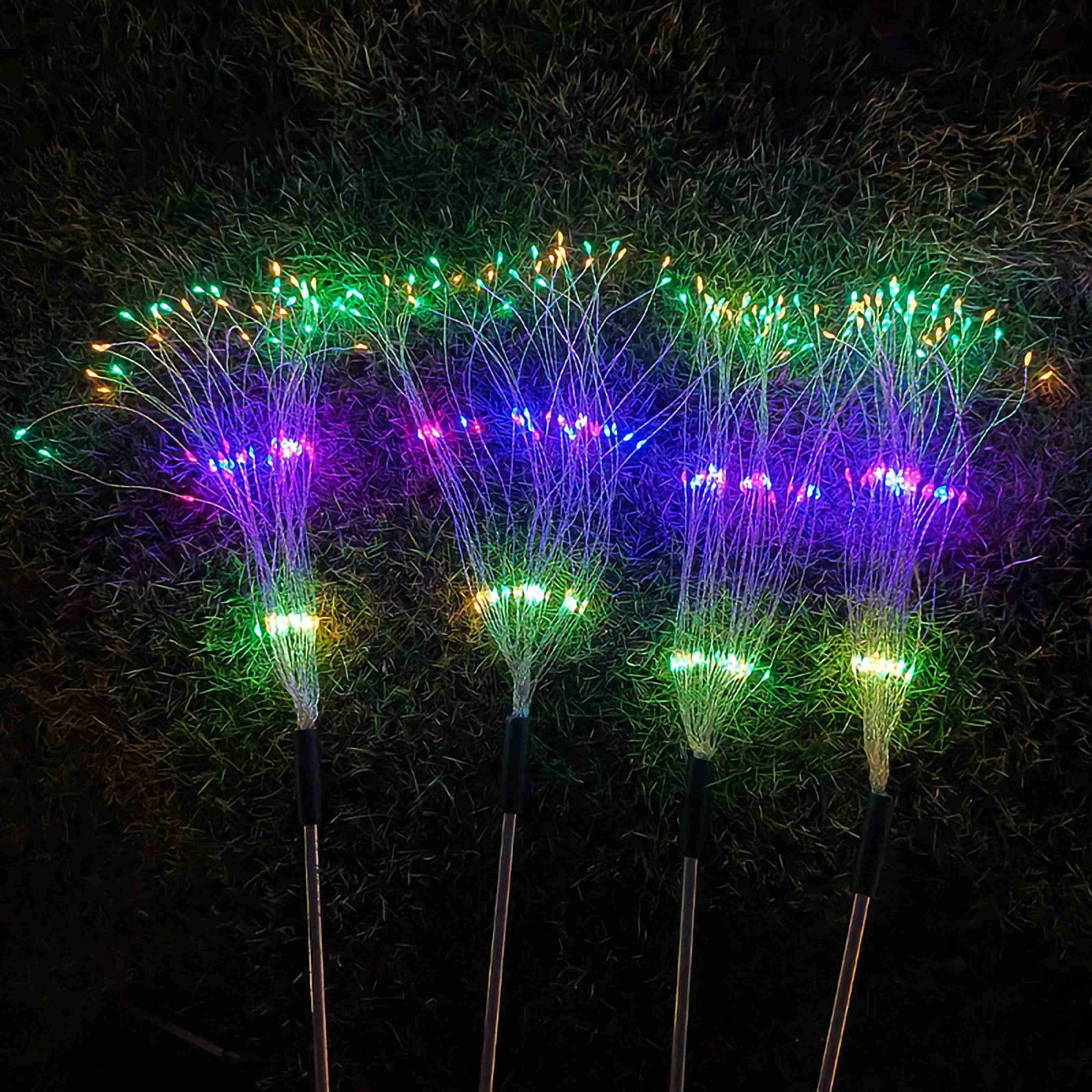 Matoen Solar Garden Lights Outdoor, Fairy Fireworks Light Waterproof ...