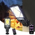 Matoen Solar Lights Outdoor - LED Solar Street Light Motion Sensor ...