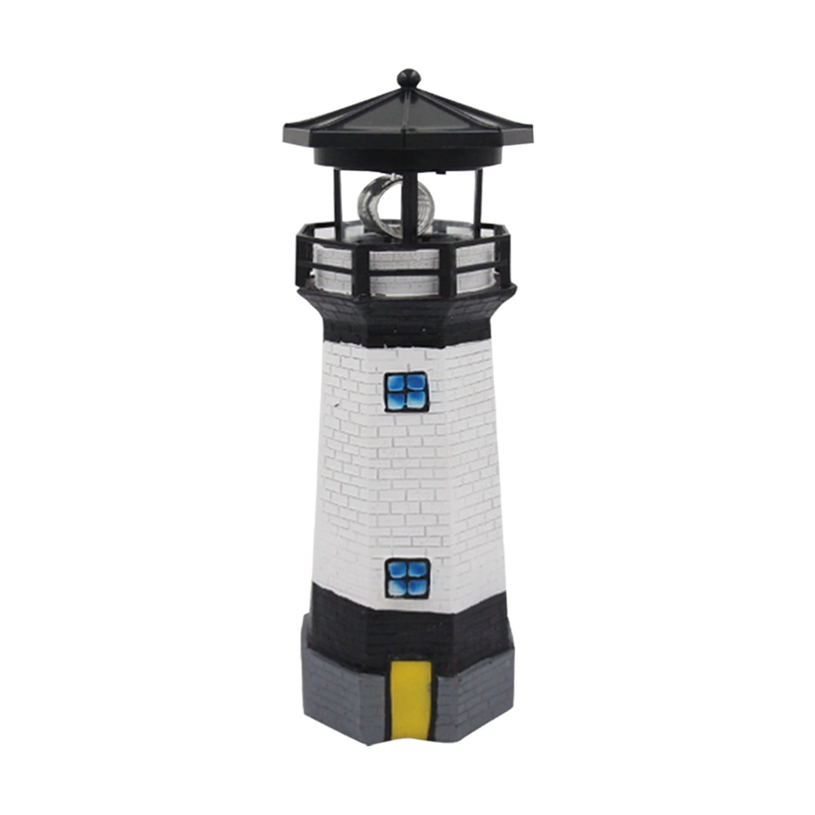 Matoen Solar Powered Lighthouse - 14.3" Tall Solar Lighthouse with ...