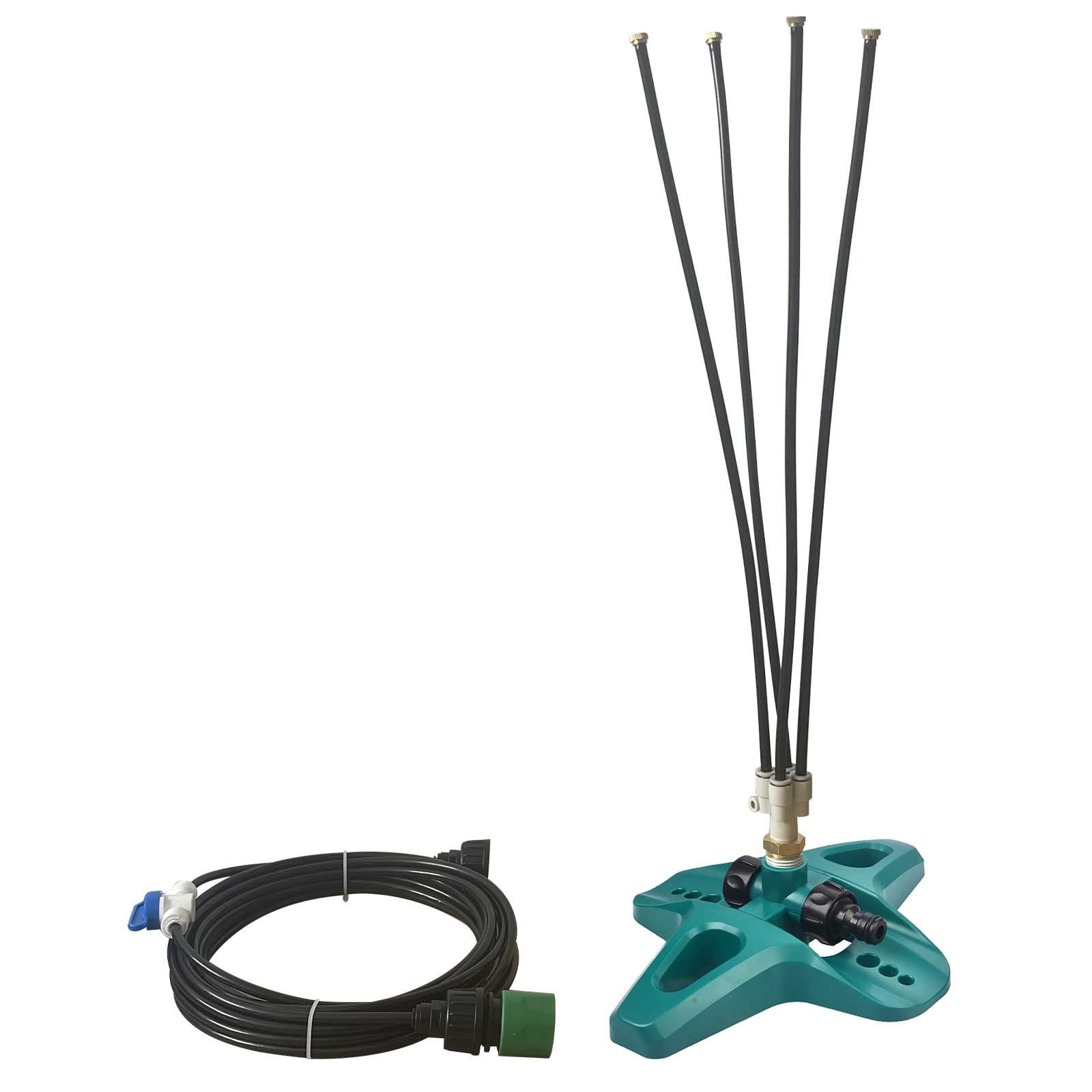 Matoen Stand Misters for Outside Patio with Adjustable Riser Tube (up ...