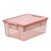 Paylak 10 Storage Square Clear Containers for Small Items Organizer 2.5 ...