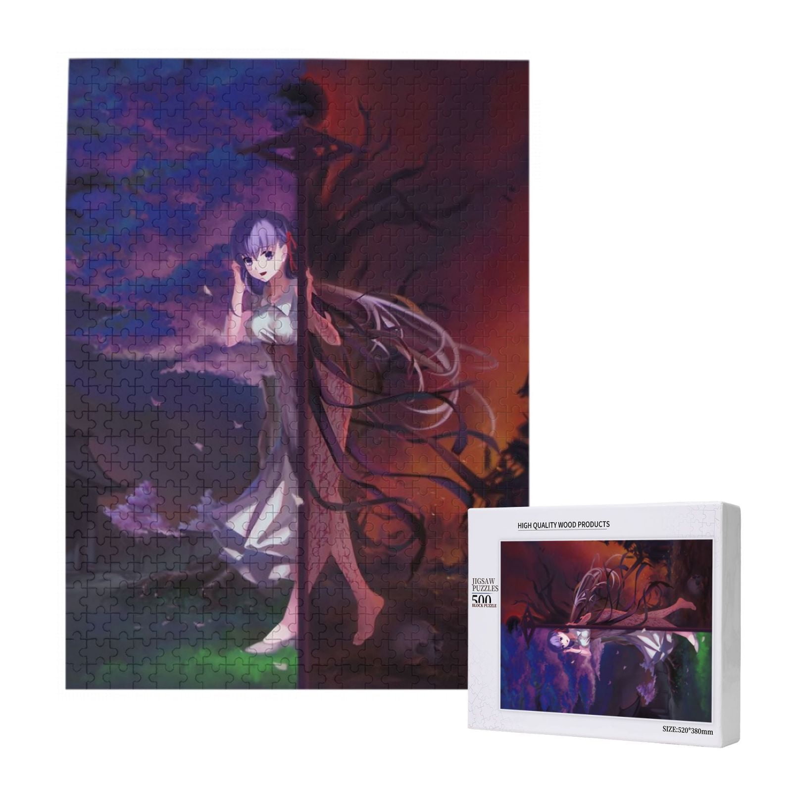 Matou Sakura Jigsaw Puzzle Interactive Brain Teaser Board Game for ...