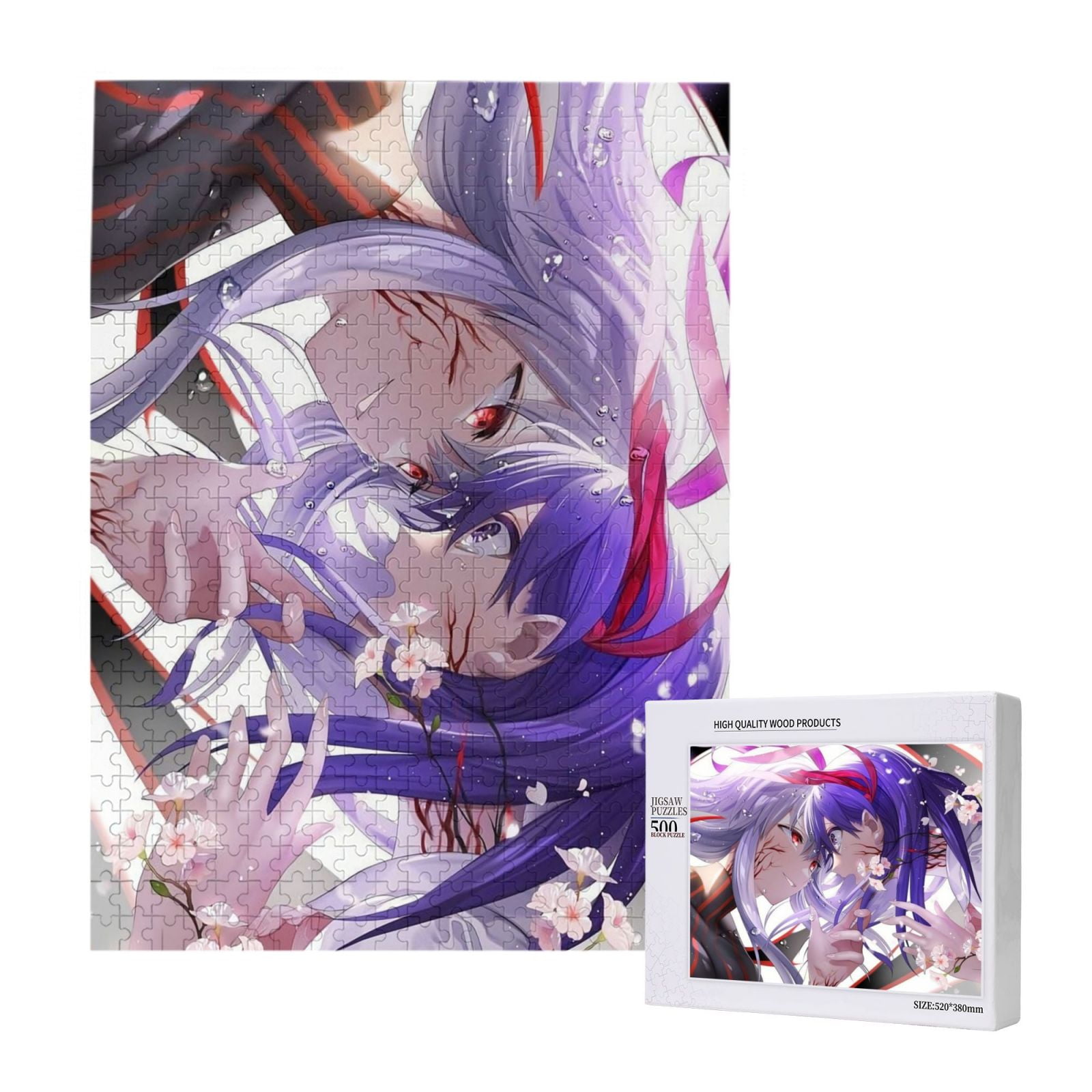 Matou Sakura Jigsaw Puzzle Interactive Brain Teaser Board Game for ...
