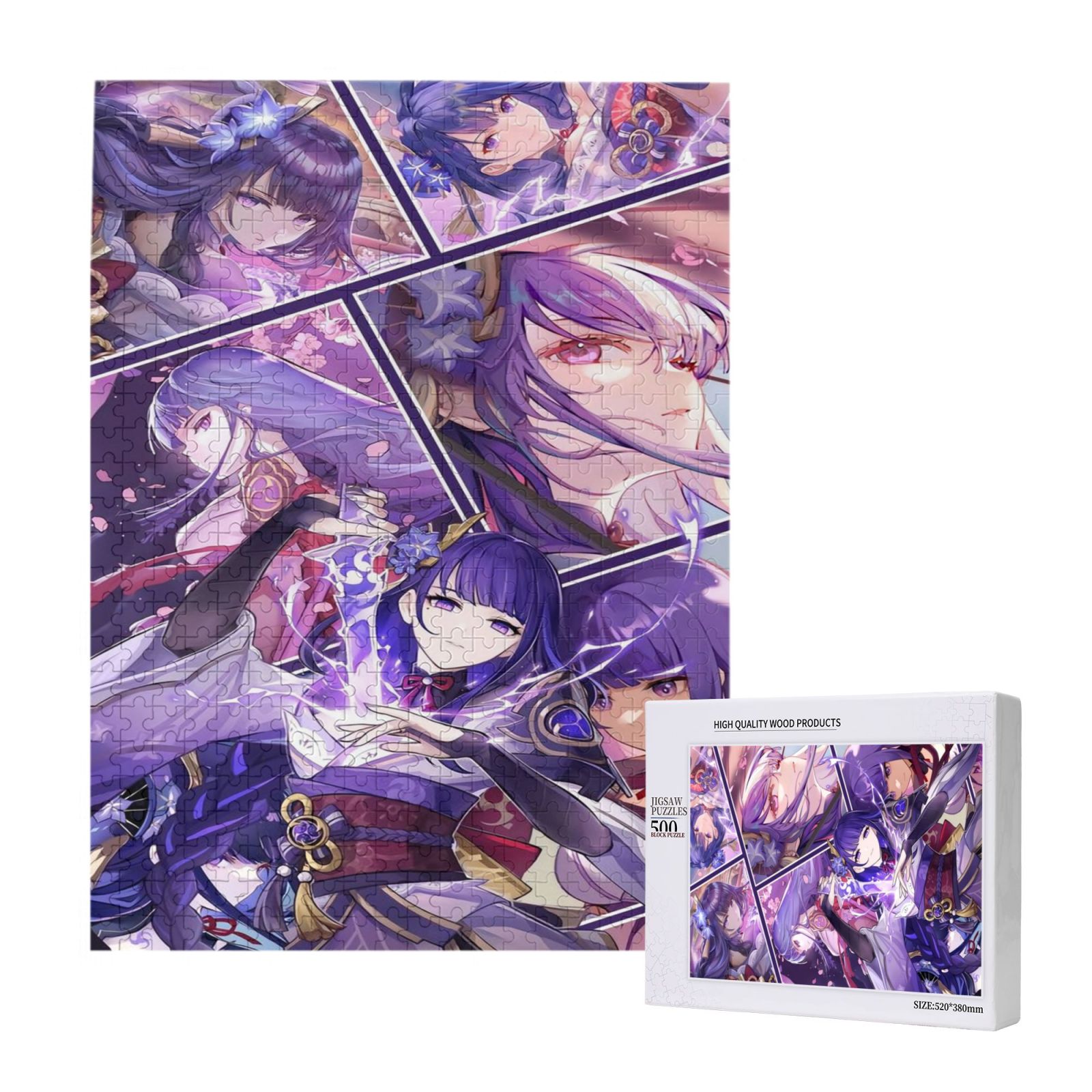 Matou Sakura Jigsaw Puzzle Interactive Brain Teaser Board Game for ...