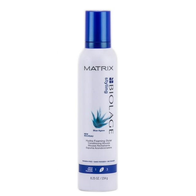 Matrix Biolage Hydra-Foaming Styler Mousse with Blue Agave for Hair ...