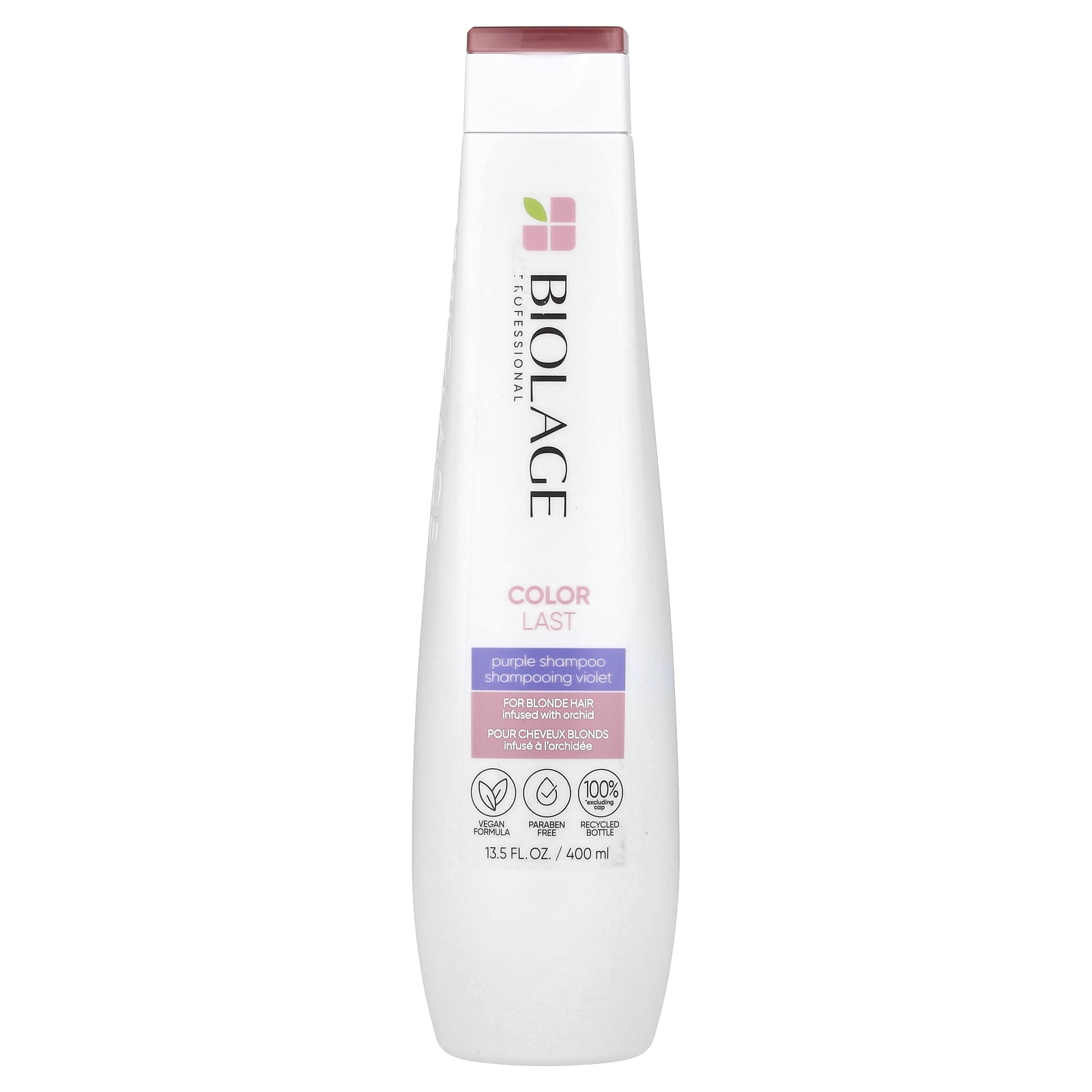 Biolage Color Last, Purple Shampoo, For Blonde Hair, 13.5 fl oz (400 ml ...
