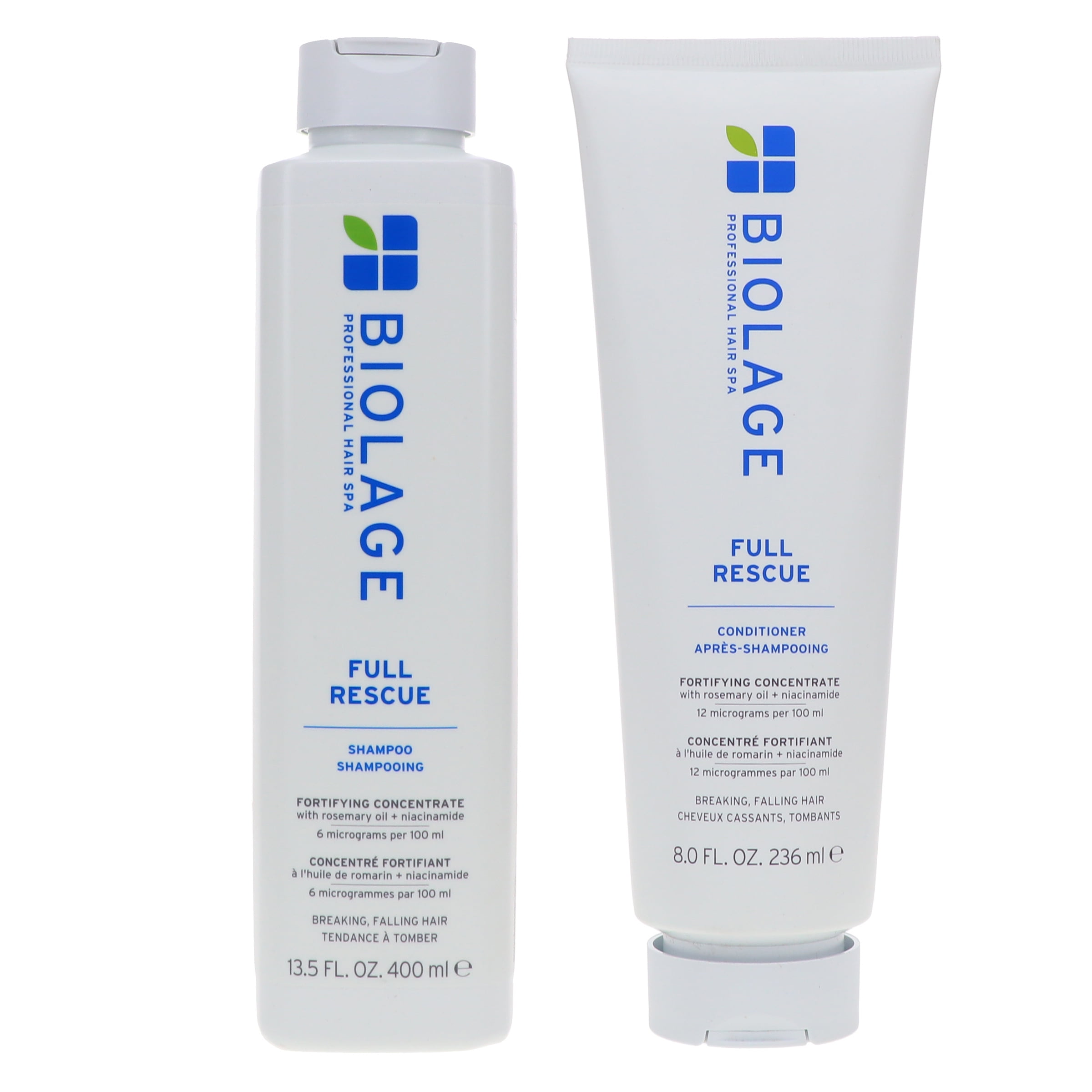 Biolage Full Rescue Shampoo 13.5 oz & Conditioner 8 oz Combo Pack ...