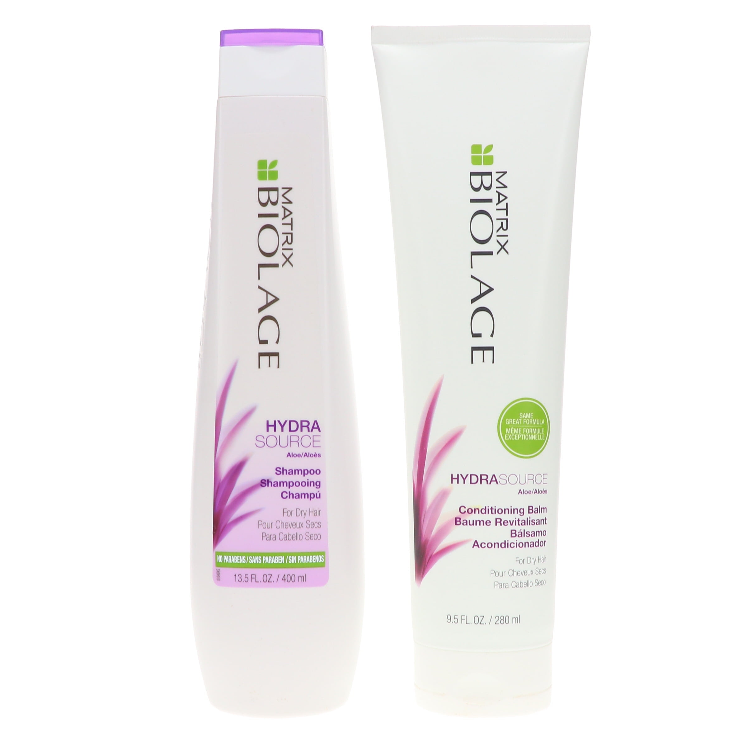 Matrix Biolage HydraSource Care Shampoo 13.5 oz & Conditioning Balm 9.5 ...
