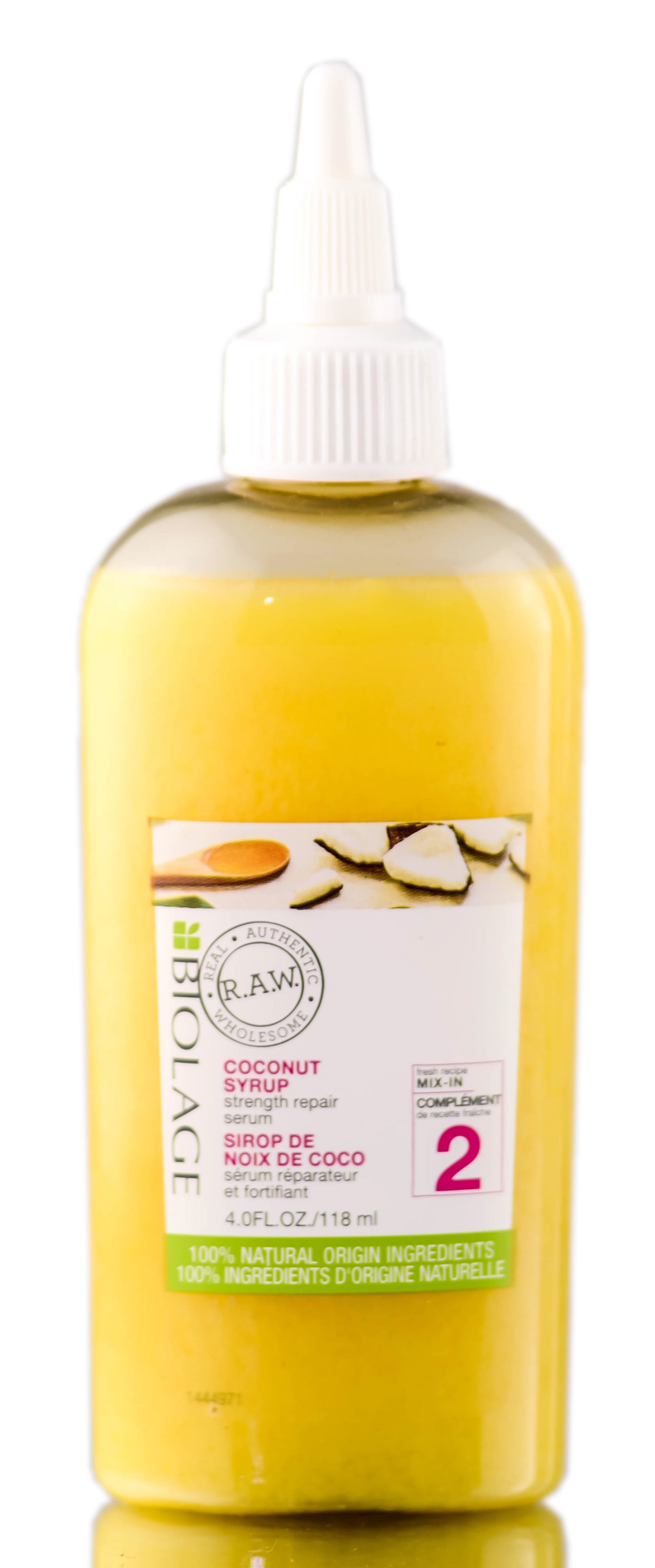 Matrix Biolage RAW Coconut Syrup - 4 oz - Pack of 1 with Sleek Comb ...