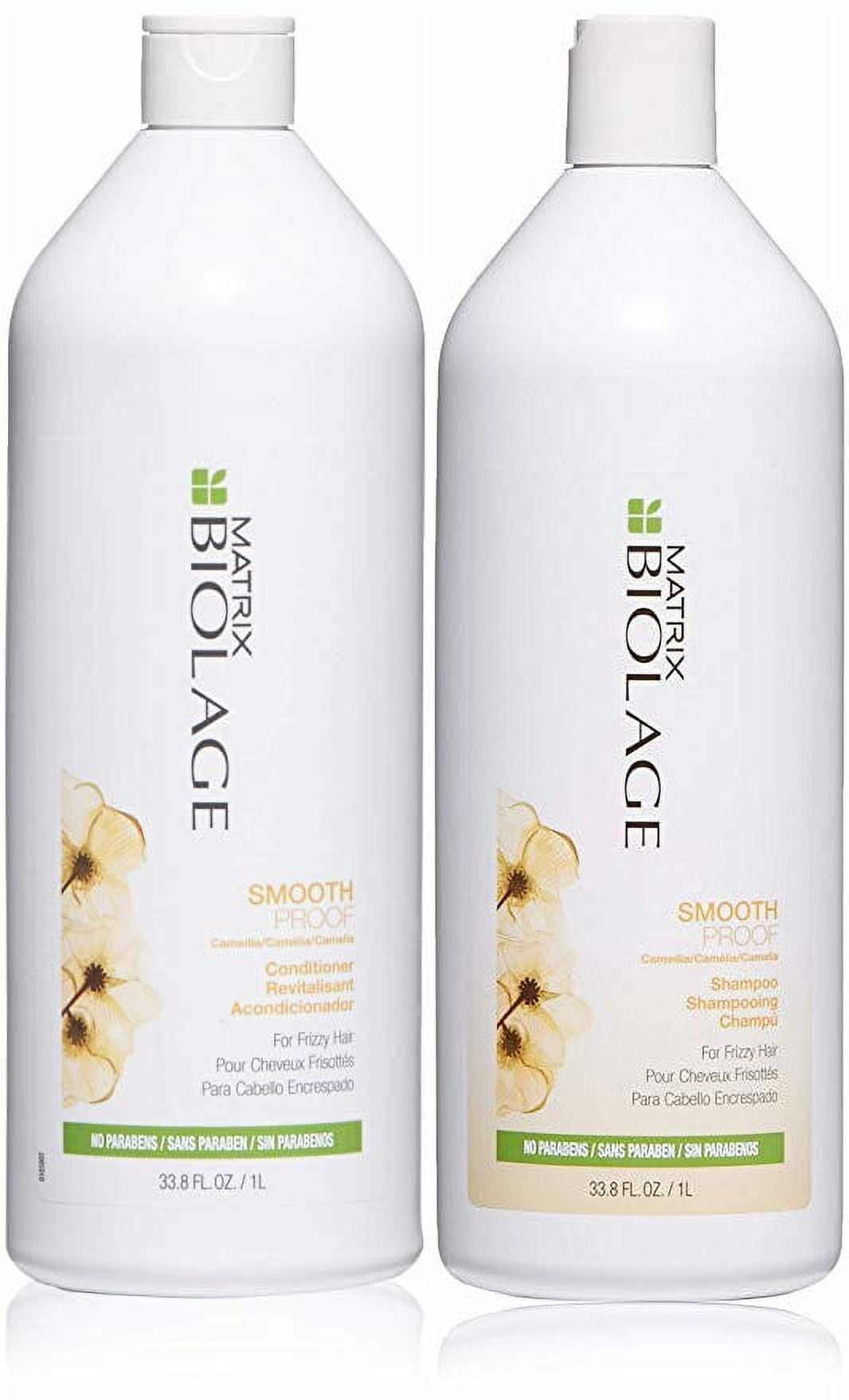 Matrix Biolage SMOOTHPROOF Shampoo and Conditioner Litre Duo - Walmart.com