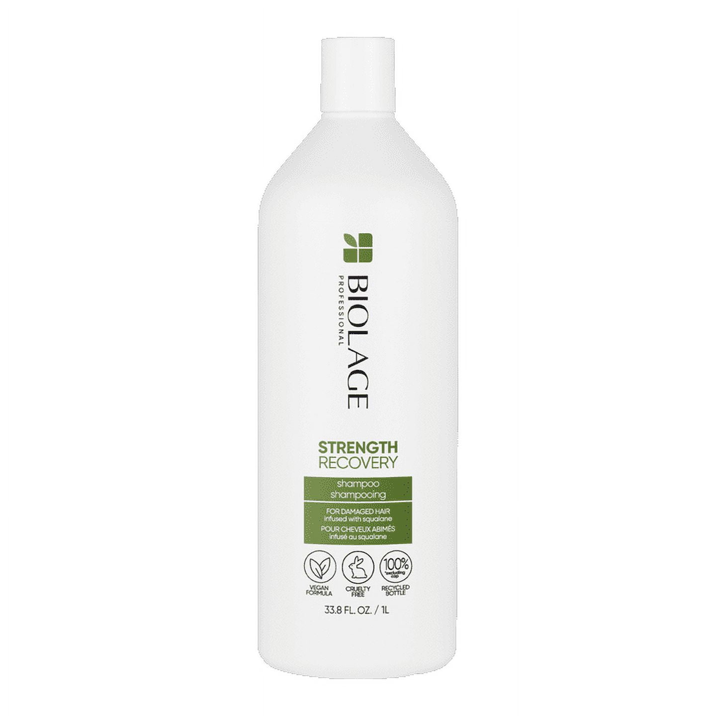 Biolage by Matrix Strength Recovery Shampoo, Vegan, 338 oz for Damaged ...
