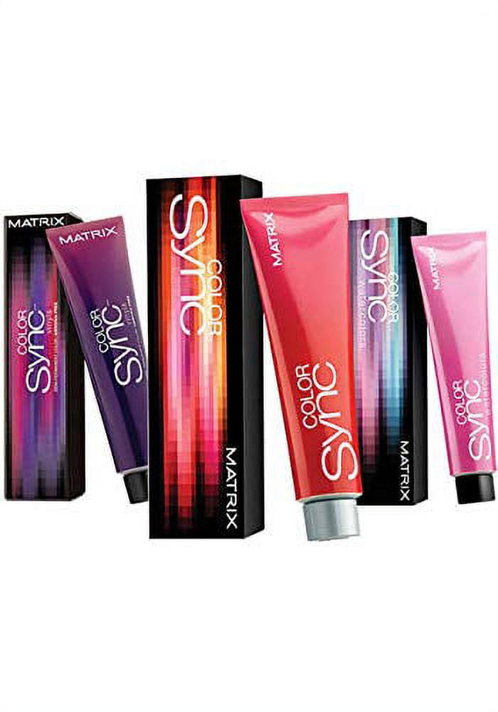 Biolage Matrix Color Sync Demi-Permanent Hair Color, 1A Black Ash ...