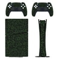 Matrix Code Cascade Console Skin Bundle for PS5 Pro Slim Disc & Digital ...