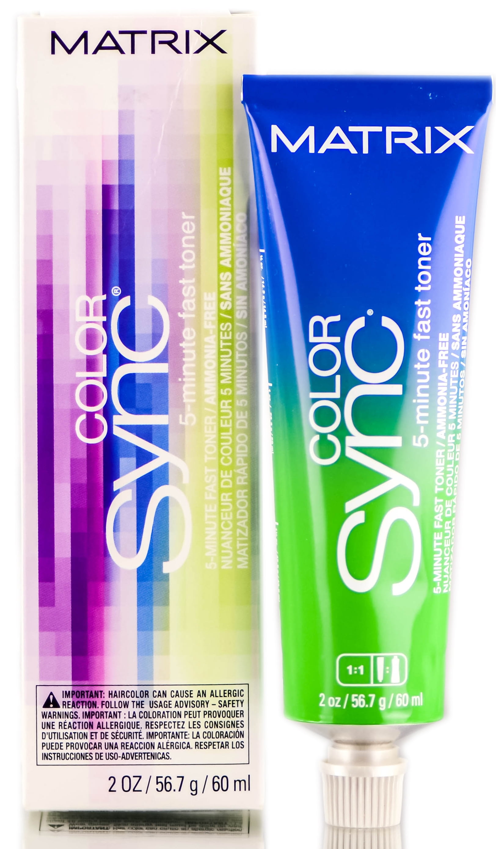 Matrix Color Sync 5 Minute Fast Toner - Anti-Yellow - Pack of 1 with ...