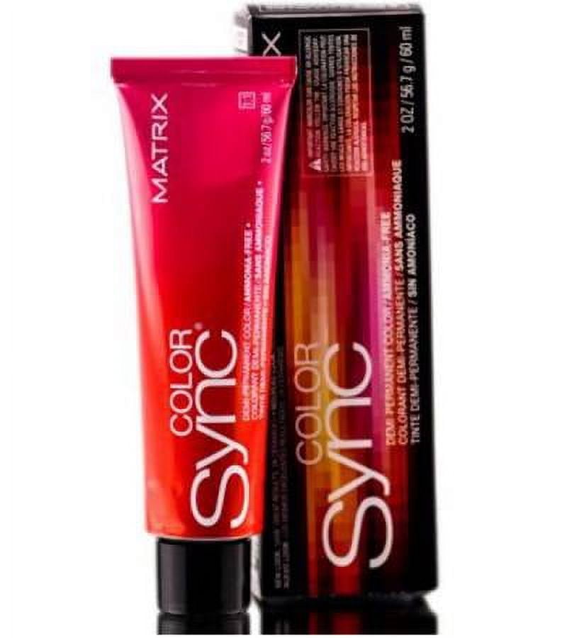 Matrix Color Sync, Hair Color, Seamless Creme Demi-Color Ammonia Free ...