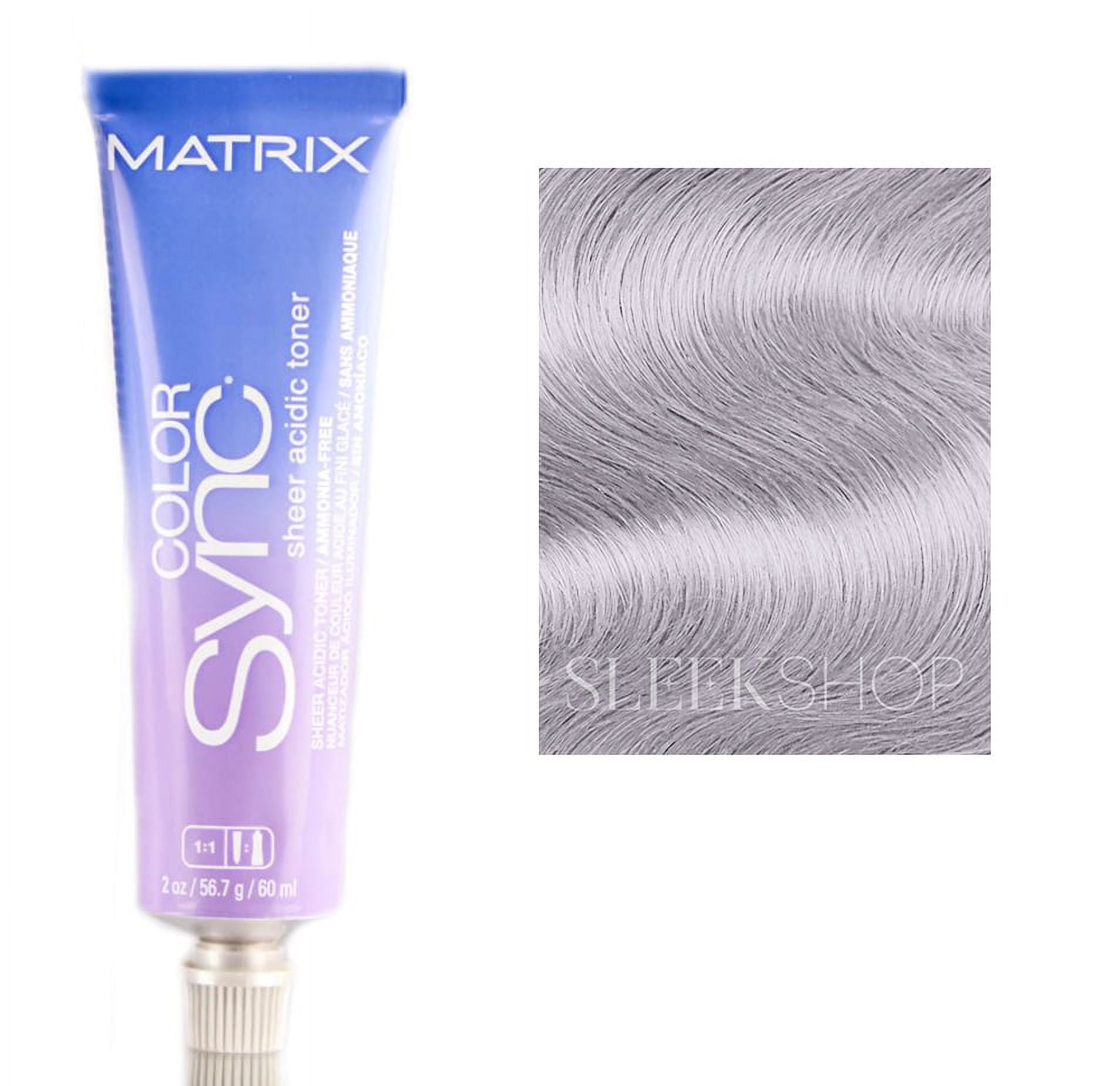 Matrix SoColor Pre-Bonded Sheer Acidic Toner - Hair Color, Sheer Violet ...