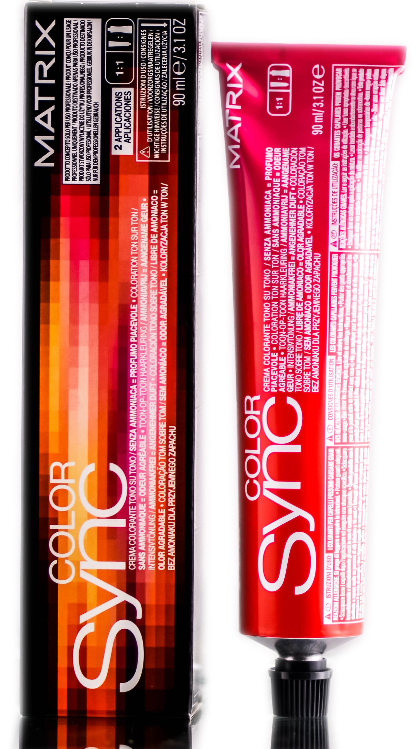 Matrix Color Sync LARGE Demi-Permanent Haircolor (3 oz) - SPM - Sheer ...