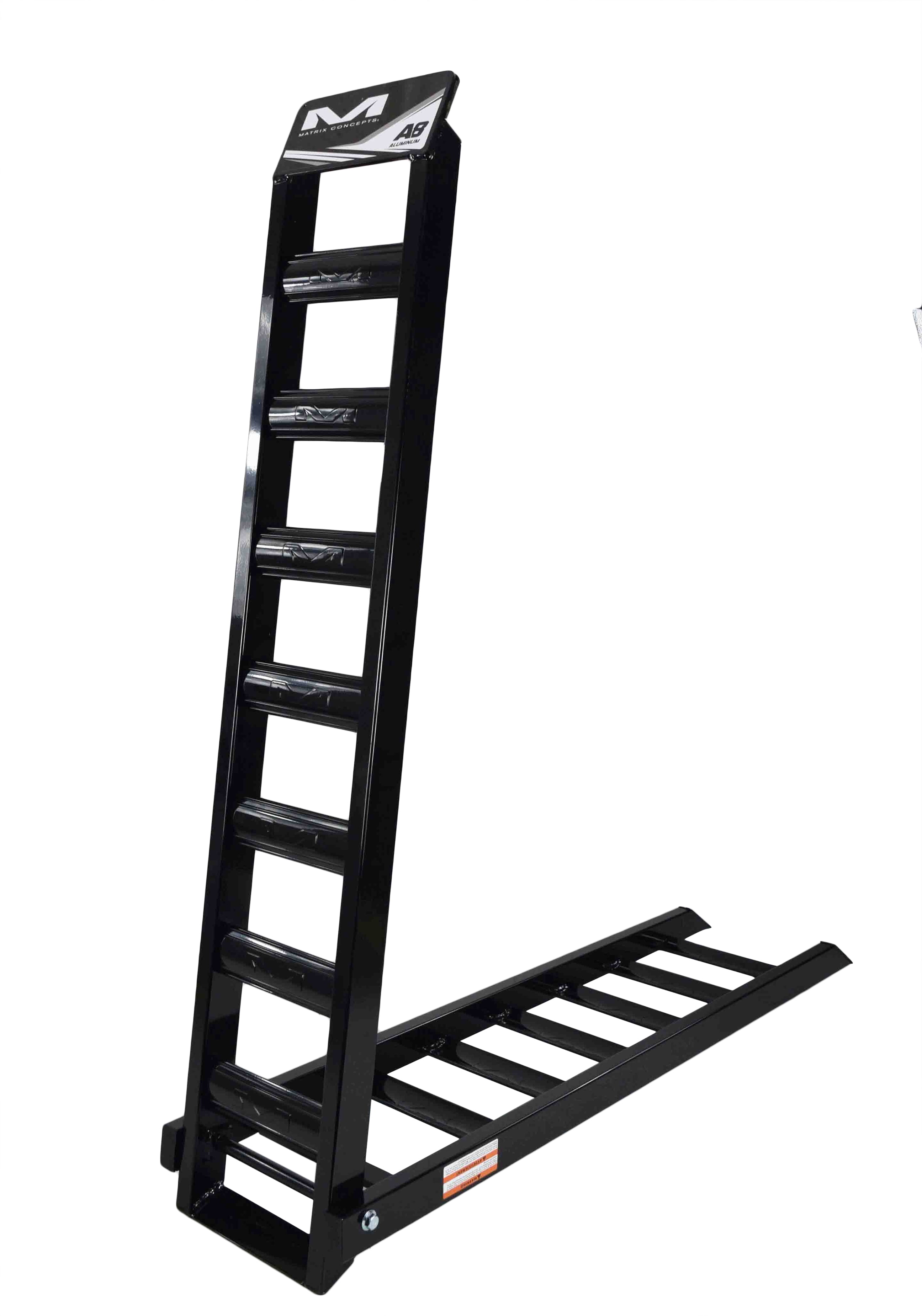 Matrix Concepts A8-101 A8 Aluminum Folding Ramp - Black - Walmart.com