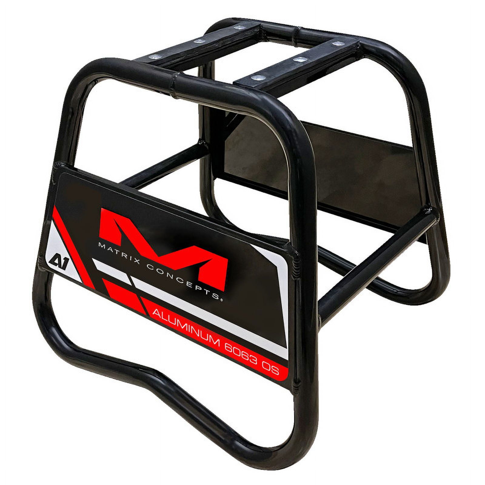 Matrix Concepts LLC A1-102 A1 Aluminum Stand - Black/Red - Walmart.com