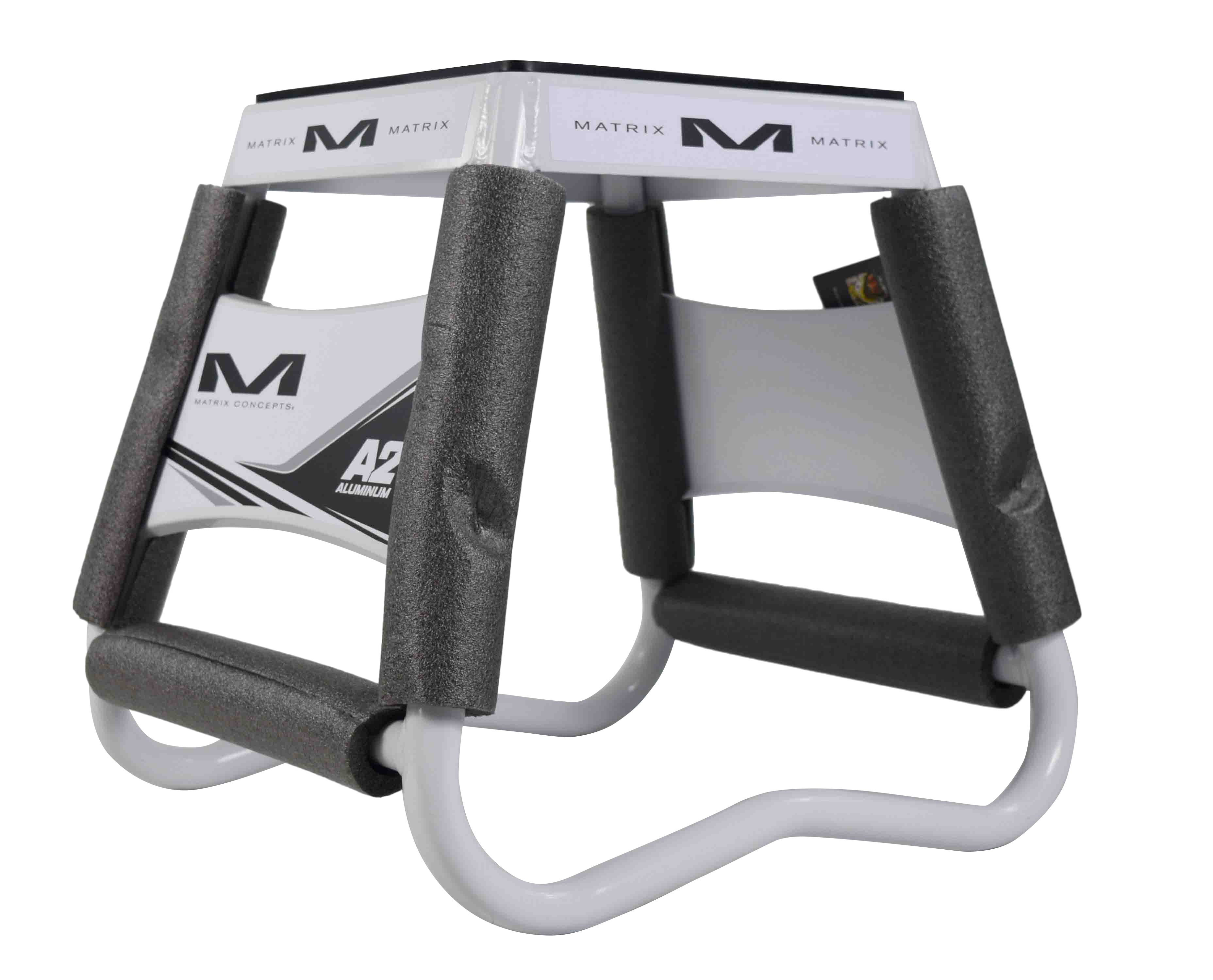 Matrix Concepts Llc A2-100 A2 Aluminum Stand - White/Black - Walmart.com