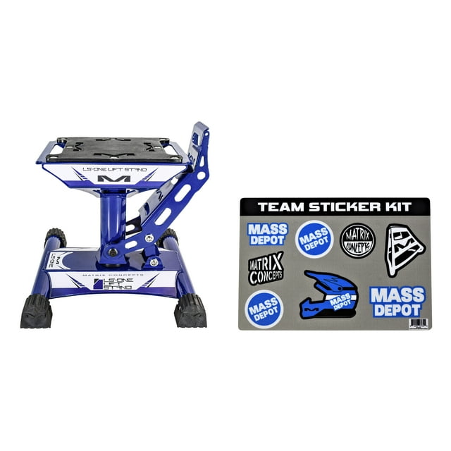 Matrix Concepts LS1 Lift Stand Carbon Steel Construction with a 500 lbs ...