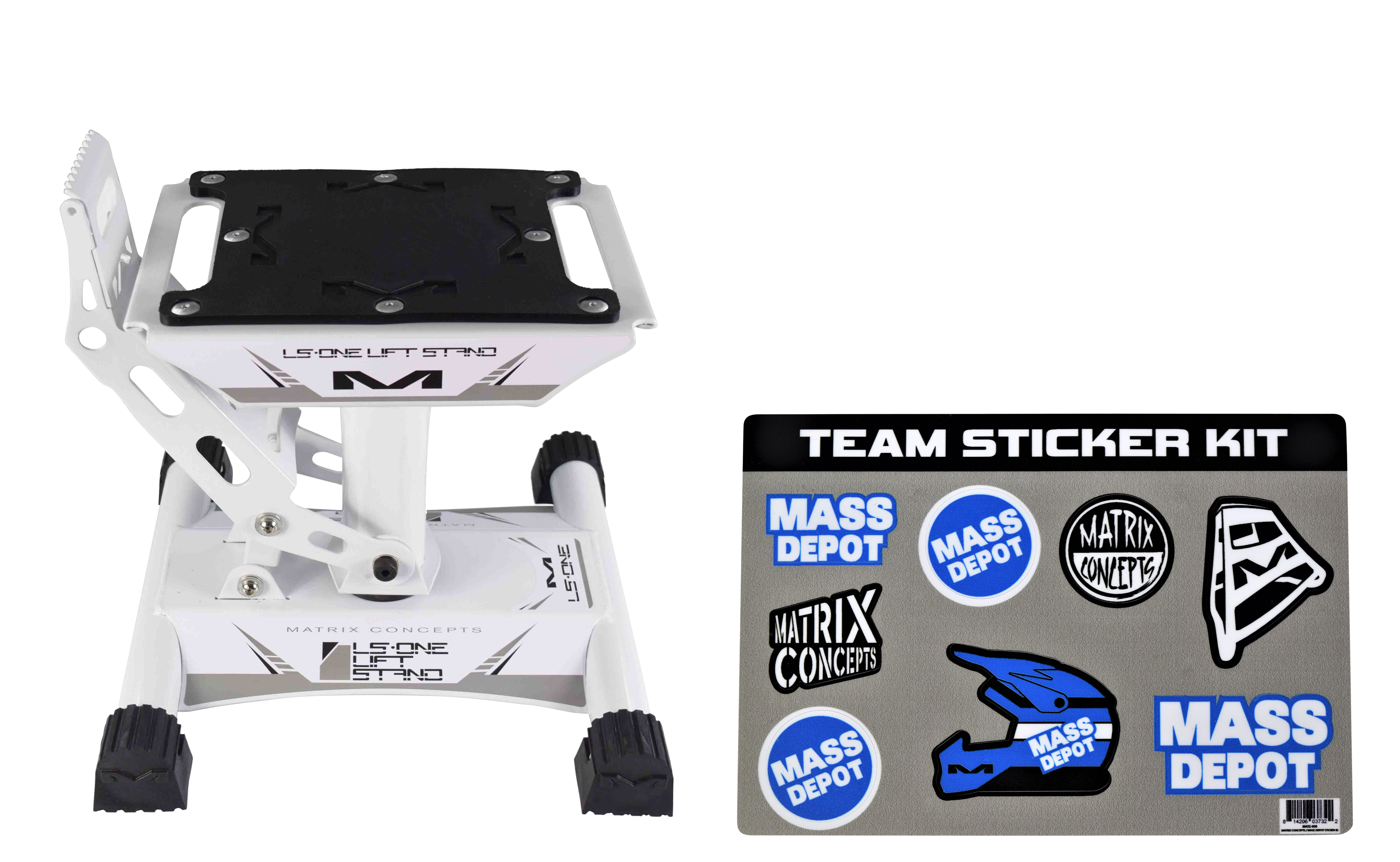 Matrix Concepts LS1 Lift Stand Carbon Steel Construction with a 500 lbs ...