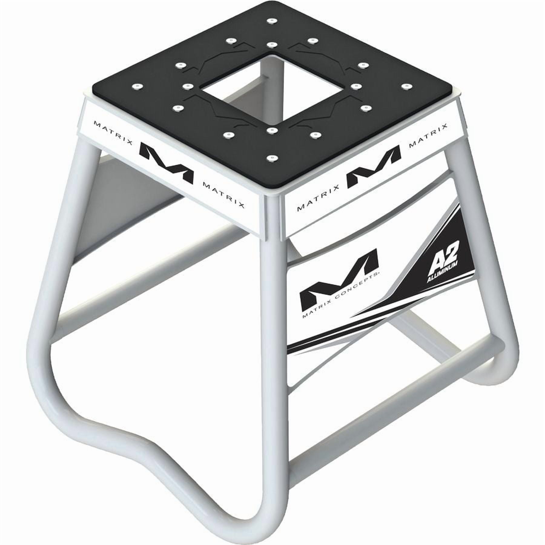 Matrix Concepts Llc A2-100 A2 Aluminum Stand - White/Black - Walmart.com