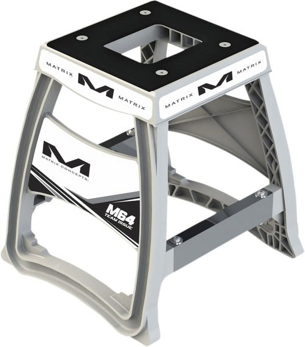 Matrix Concepts M64 Motocross Elite Motorcycle MX Stand- WHITE ...