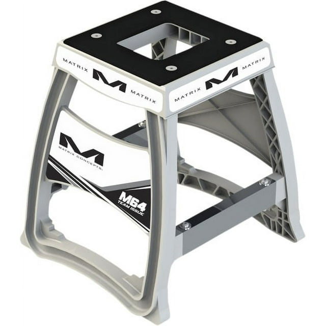Matrix Concepts M64 Motocross Elite Motorcycle MX Stand- WHITE ...