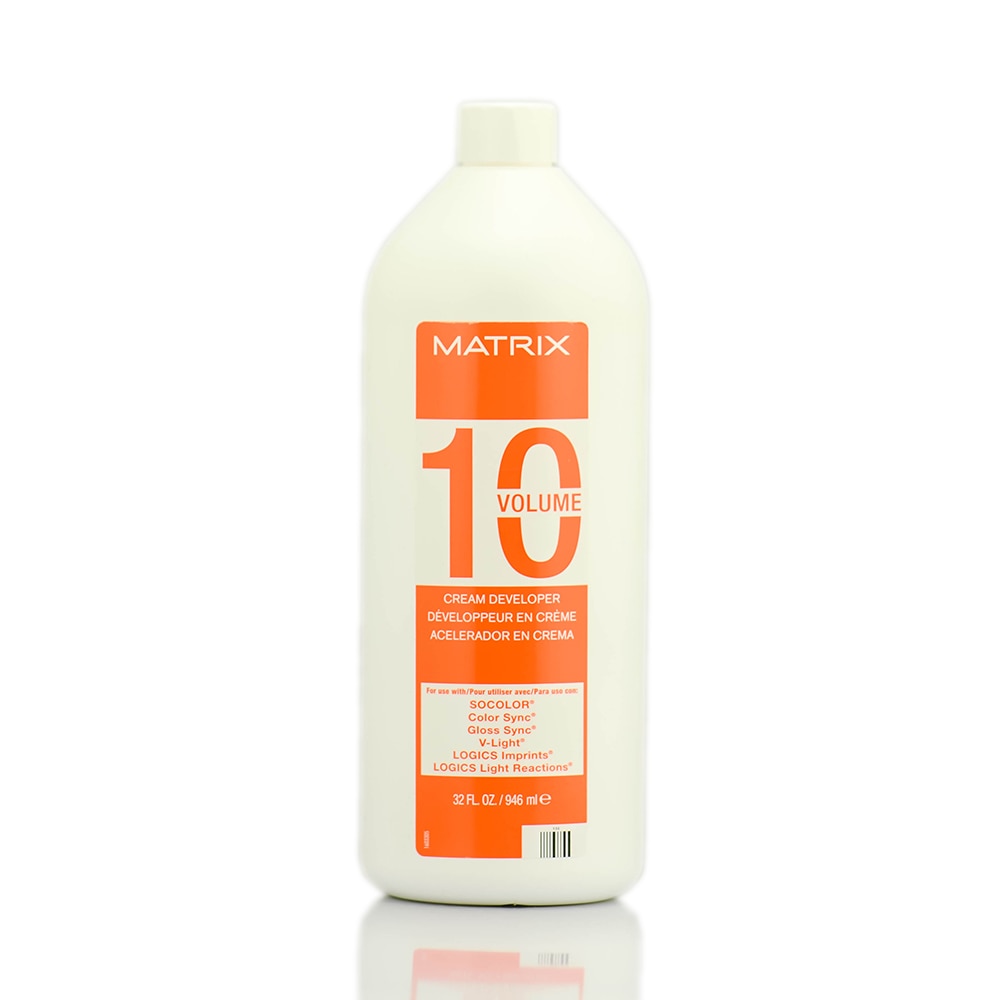 Matrix Cream Developer - 10 Volume - 32 oz - Pack of 1 with Sleek Comb ...