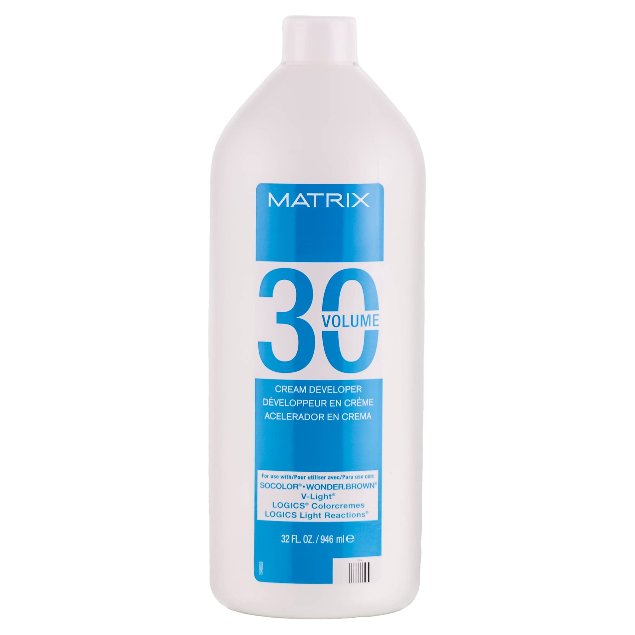 Matrix 30 Volume Cream Developer with Hydrogen Peroxide - 32 oz ...