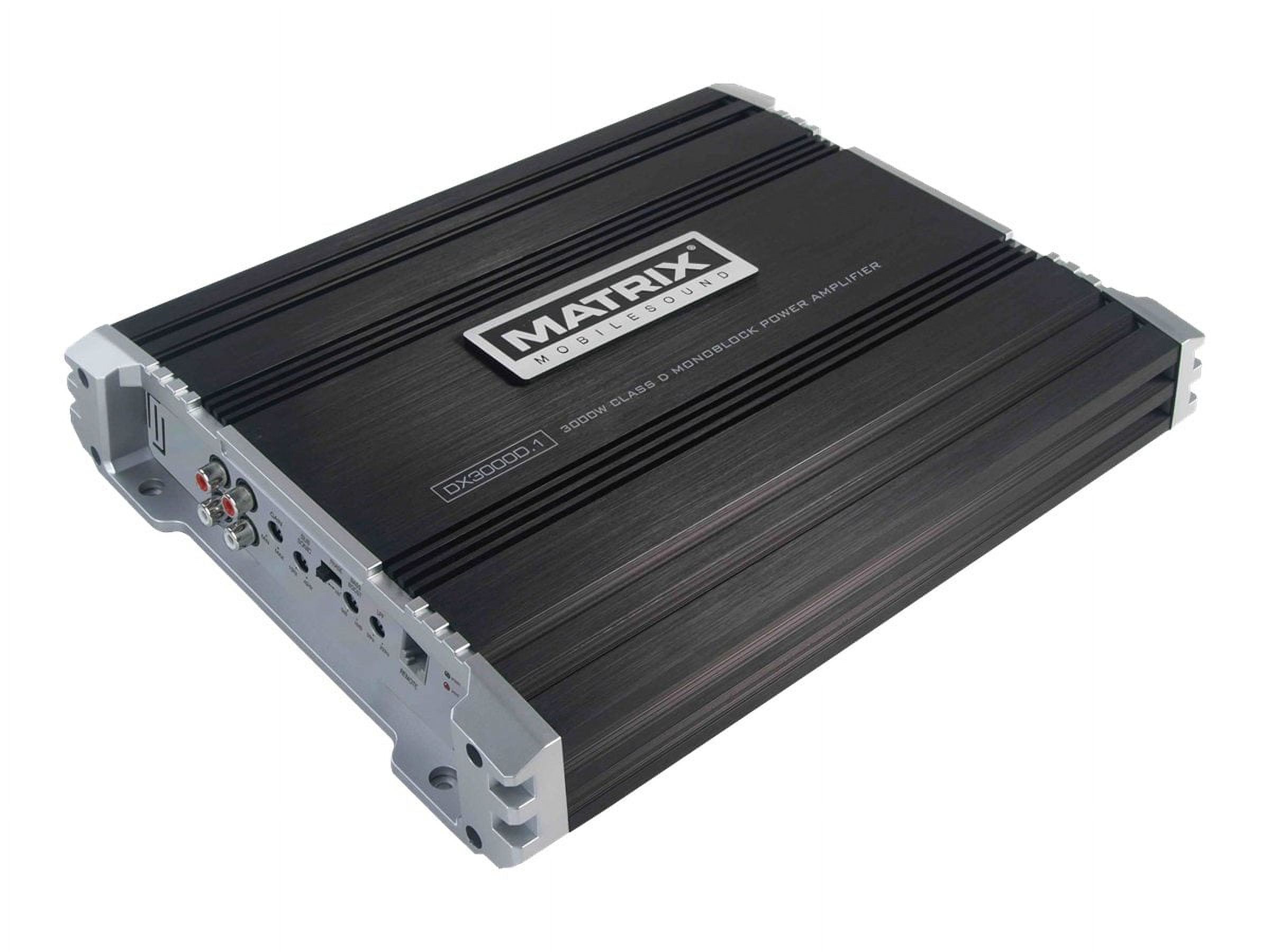 Matrix DX 3000D.1 - Car - amplifier - 1-channel - 3000 Watts x 1 ...