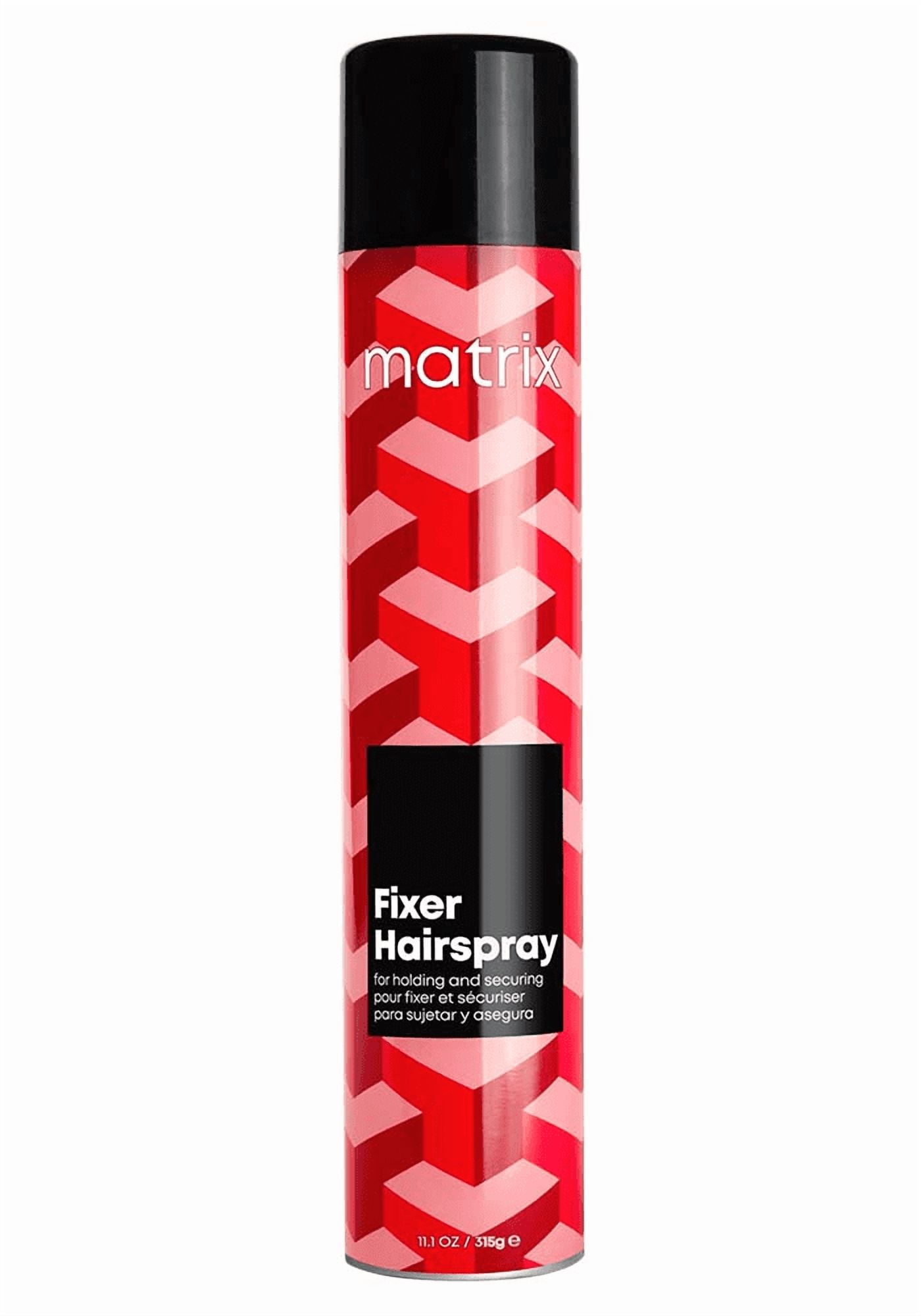 Matrix Fixer Hairspray, Flexible Hold, 11.1 oz, Volume and Humidity ...