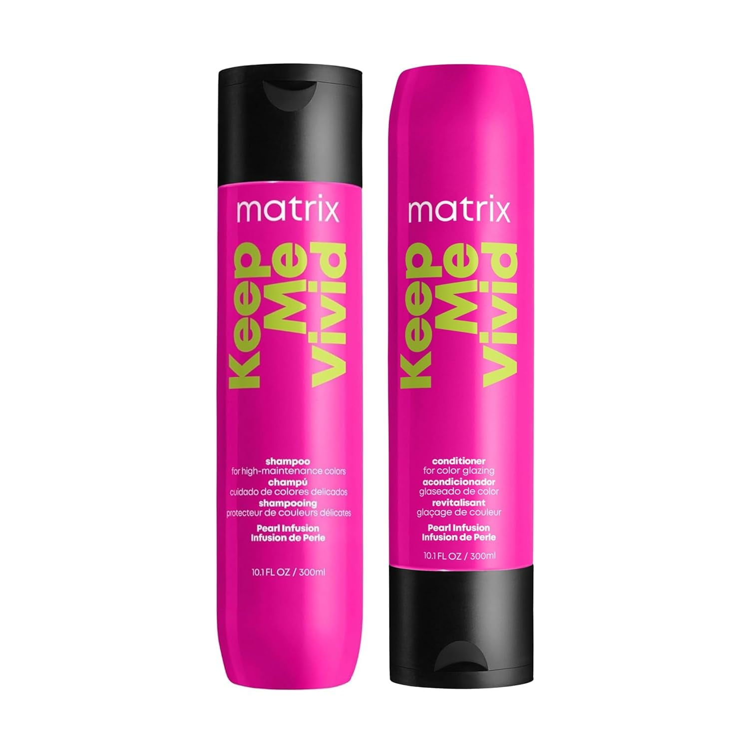 Matrix Keep Me Vivid Shampoo & Conditioner, Duo 10 oz | Prolongs Color ...