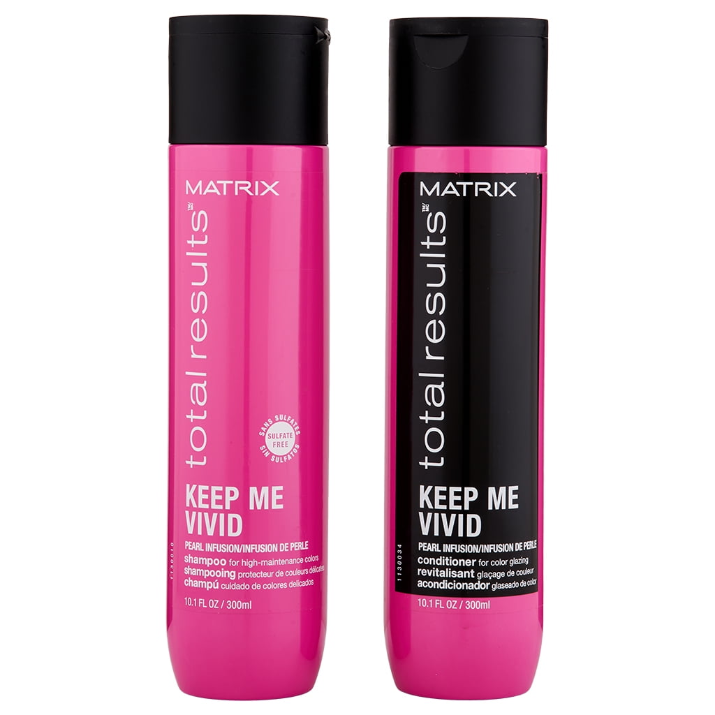 Matrix Keep Me Vivid Shampoo and Conditioner, 10.1 oz, Vibrant Hair ...