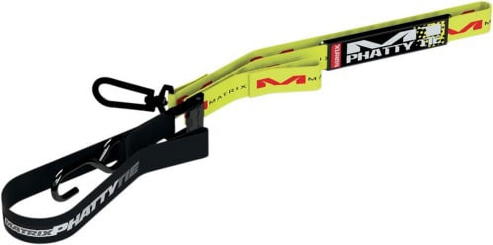 Matrix M1 Phatty Tie Downs Yellow/Red (M1 304) - Walmart.com