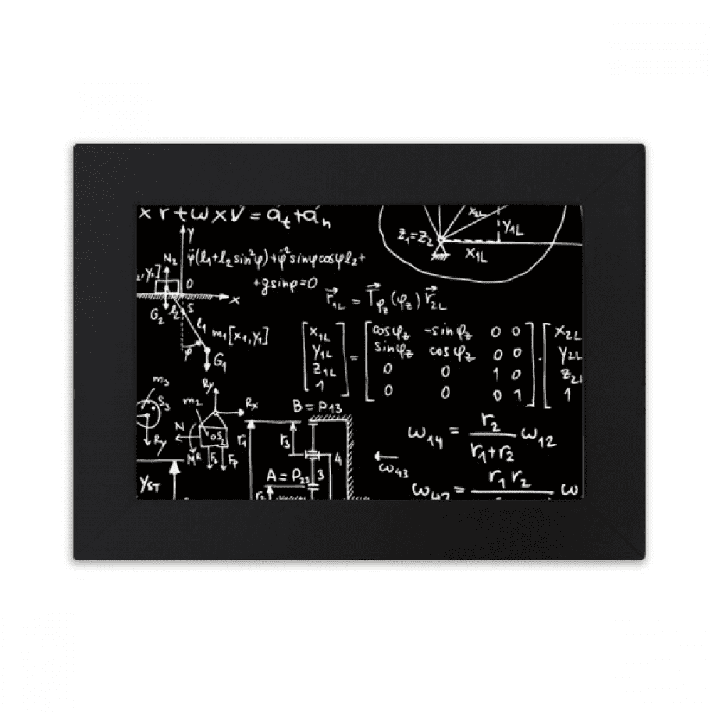 Matrix Mathematical Formulas Science Calculus Desktop Photo Frame ...