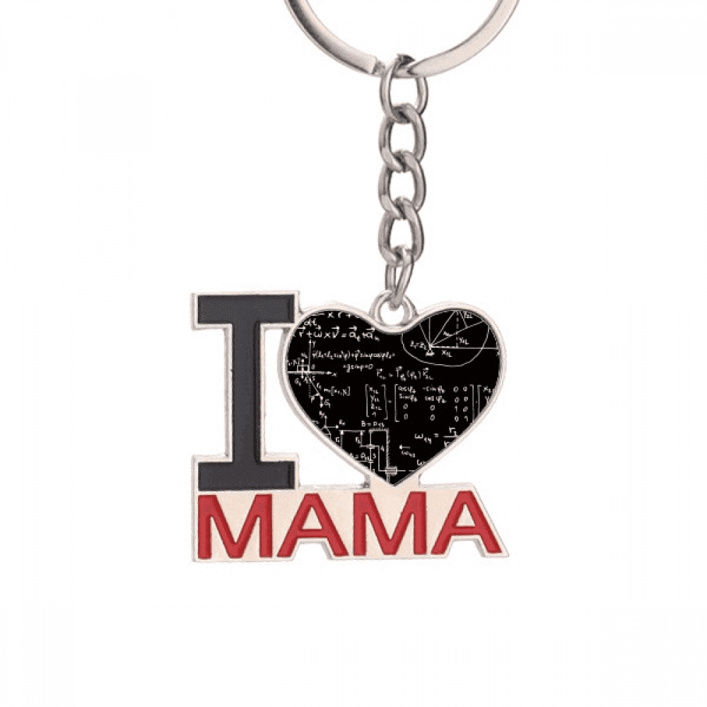 Matrix Mathematical Formulas Science Calculus Keychain Metal Keyring ...