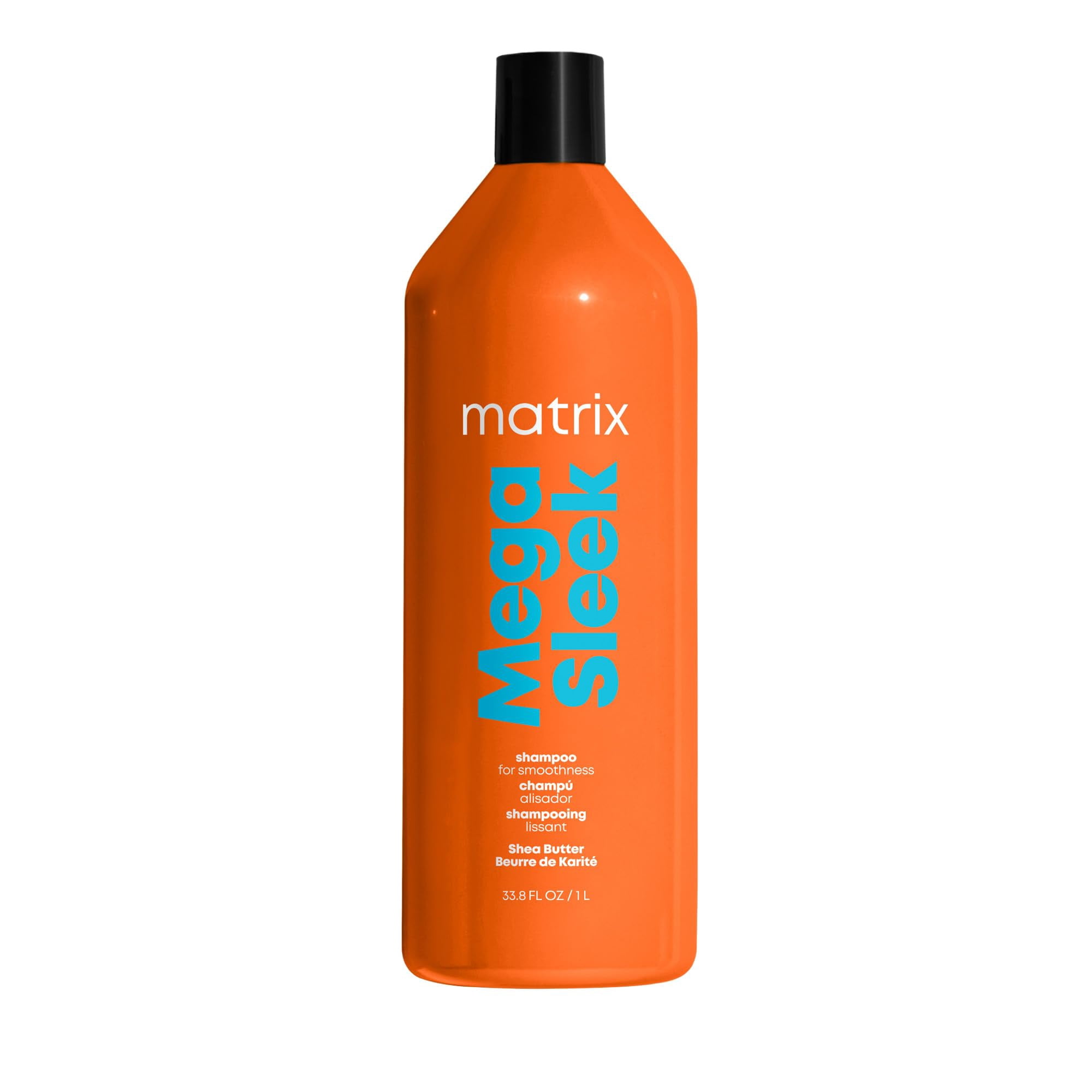 Matrix Mega Sleek Shampoo| JKF25 Smoothing, Anti-Frizz, Detangling ...