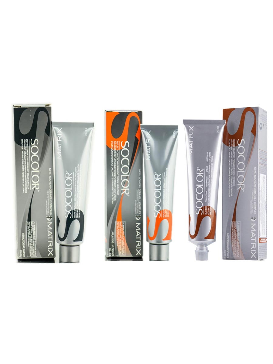 Matrix SOCOLOR Permanent Cream Hair Color 3oz (6NA) - Walmart.com