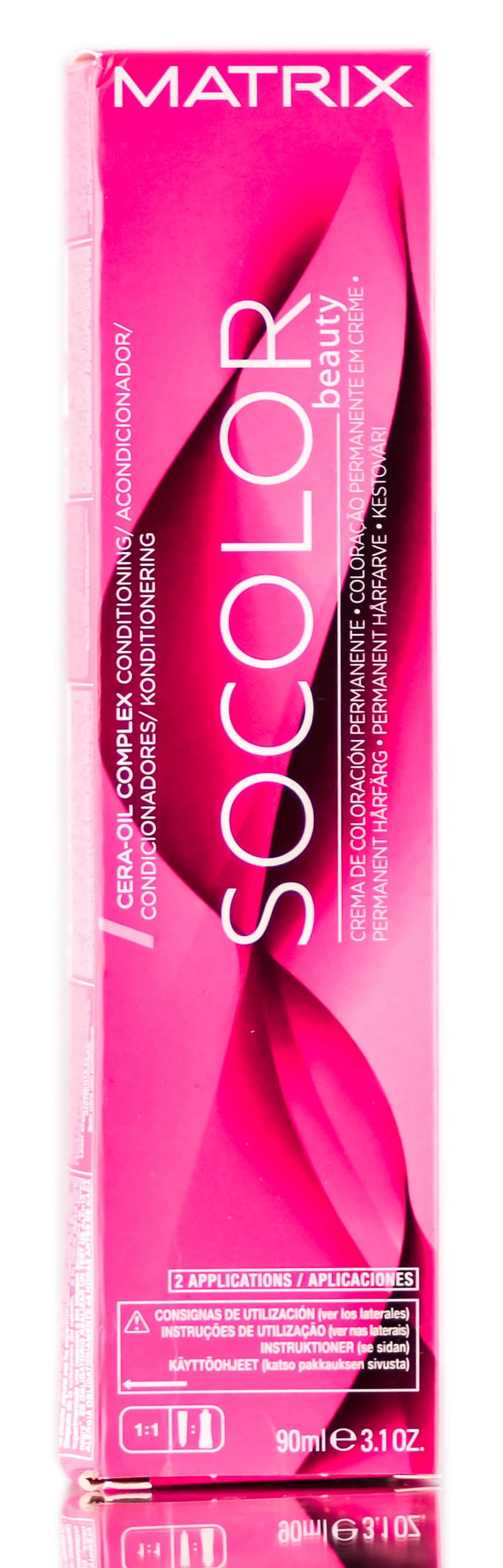 Matrix SoColor Beauty Permanent Cream Color - 5N - Light Brown Natural ...
