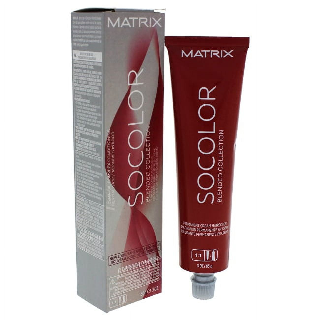 Matrix SoColor Blended Collection Permanent Cream Hair Color - 5A ...