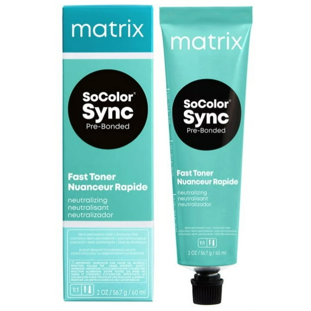 Matrix SoColor Color Sync Pre-Bonded 5 Minute Fast Toner - Hair Color ...