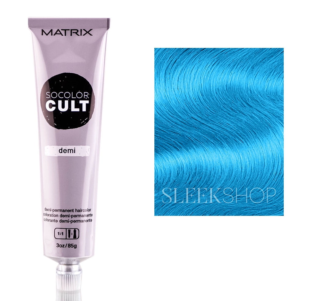 Matrix SoColor Cult DEMI-PERMANENT Haircolor (3 oz) - Aqua Bay ...
