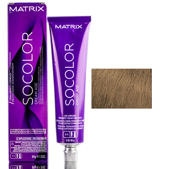Matrix SoColor Dream Age Perm Cream Haircolor - 507NG Dark Blonde ...