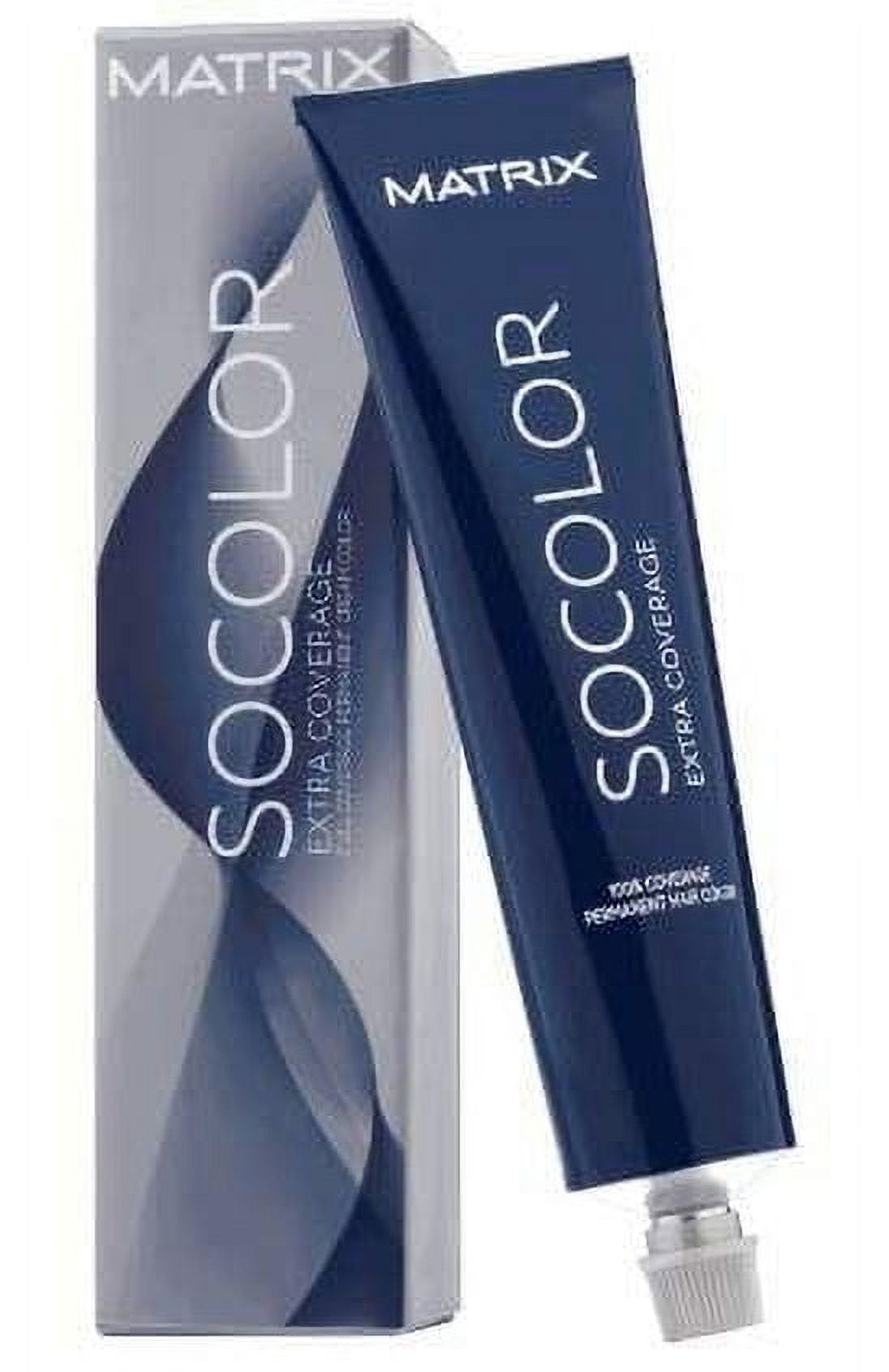 Matrix SoColor EXTRA COVERAGE, Full 100% Grey Coverage Permanent Cream ...