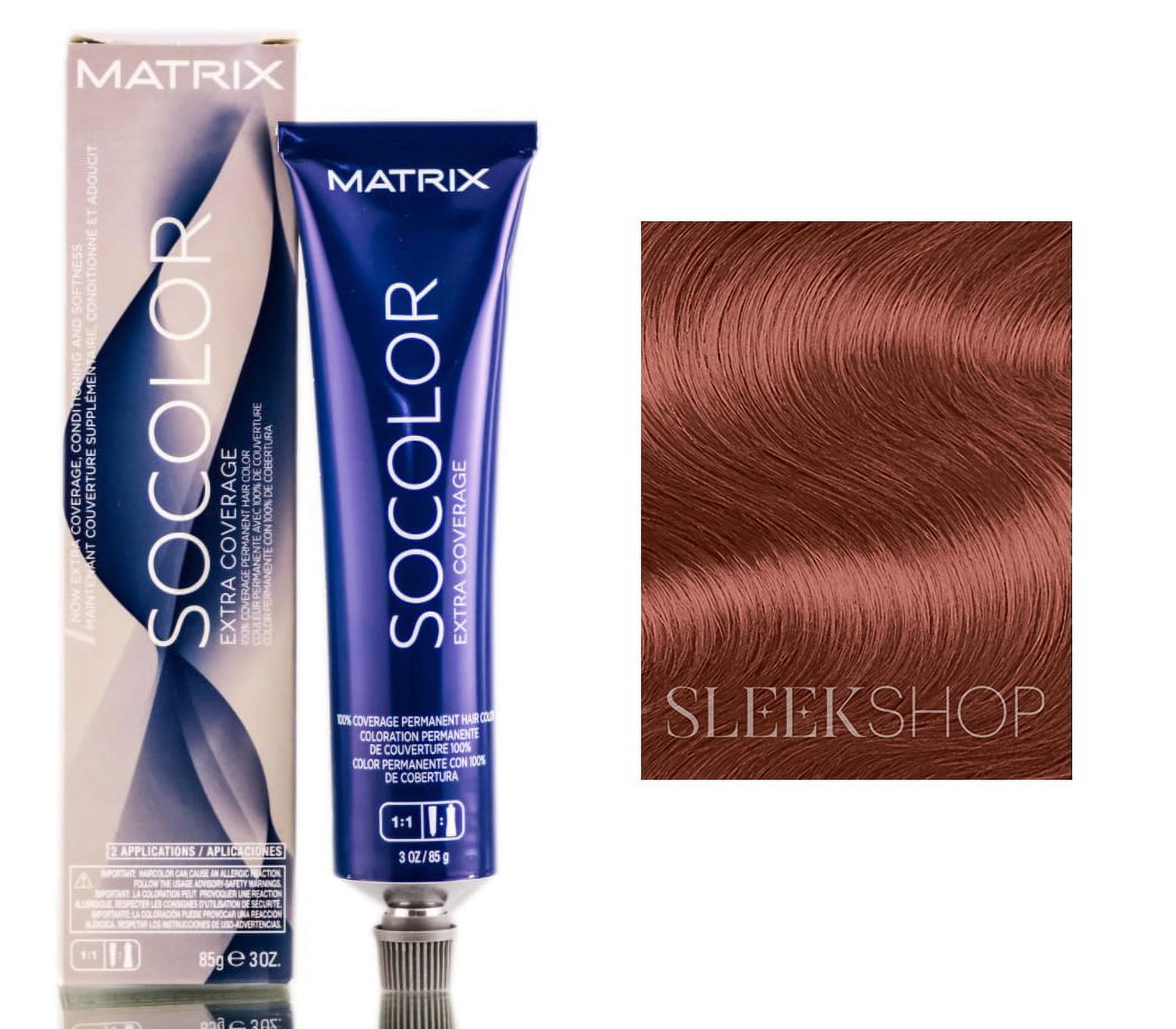 Matrix SoColor Extra Coverage Hair Color - 507R - Dark Blonde Red Extra ...