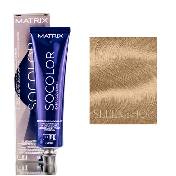 Matrix SoColor Grey't Naturals, 509N Light Blonde Neutral, Extra ...